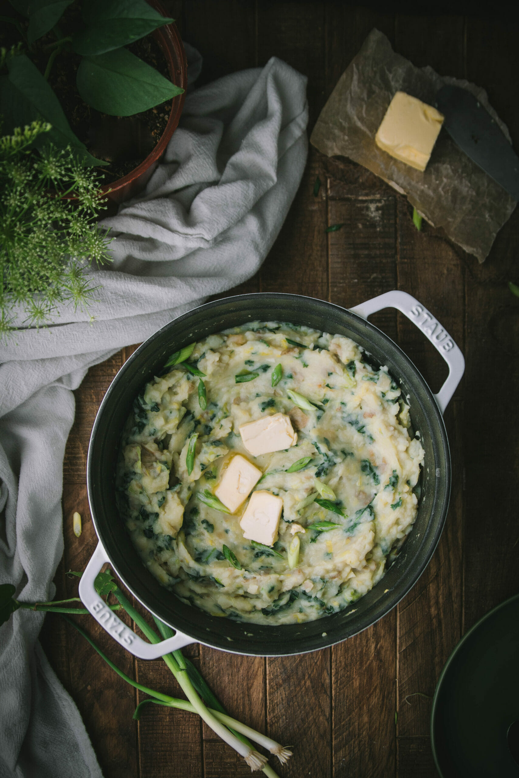 Traditional Irish Colcannon with Leeks Recipe – Garlic Head