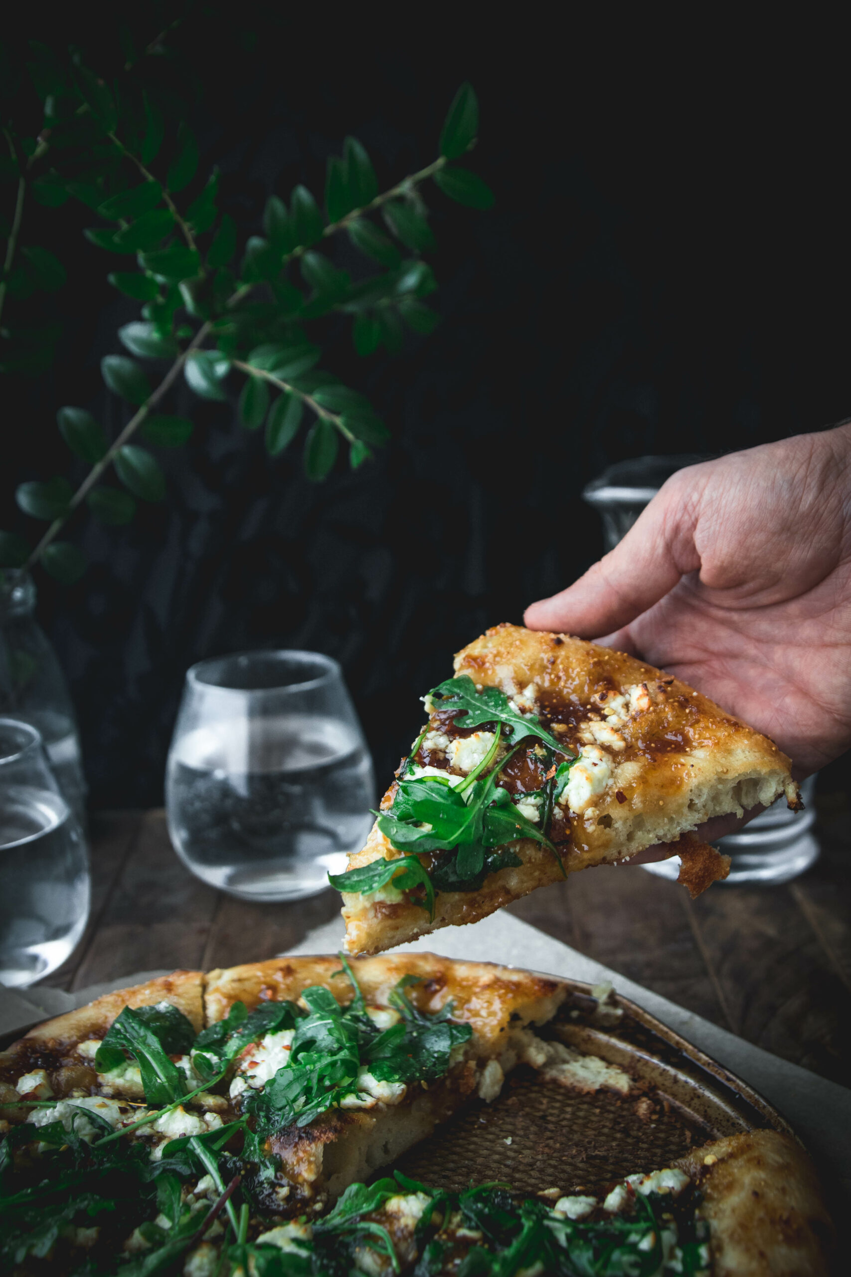 Fig Jam Pizza Bianca – Garlic Head