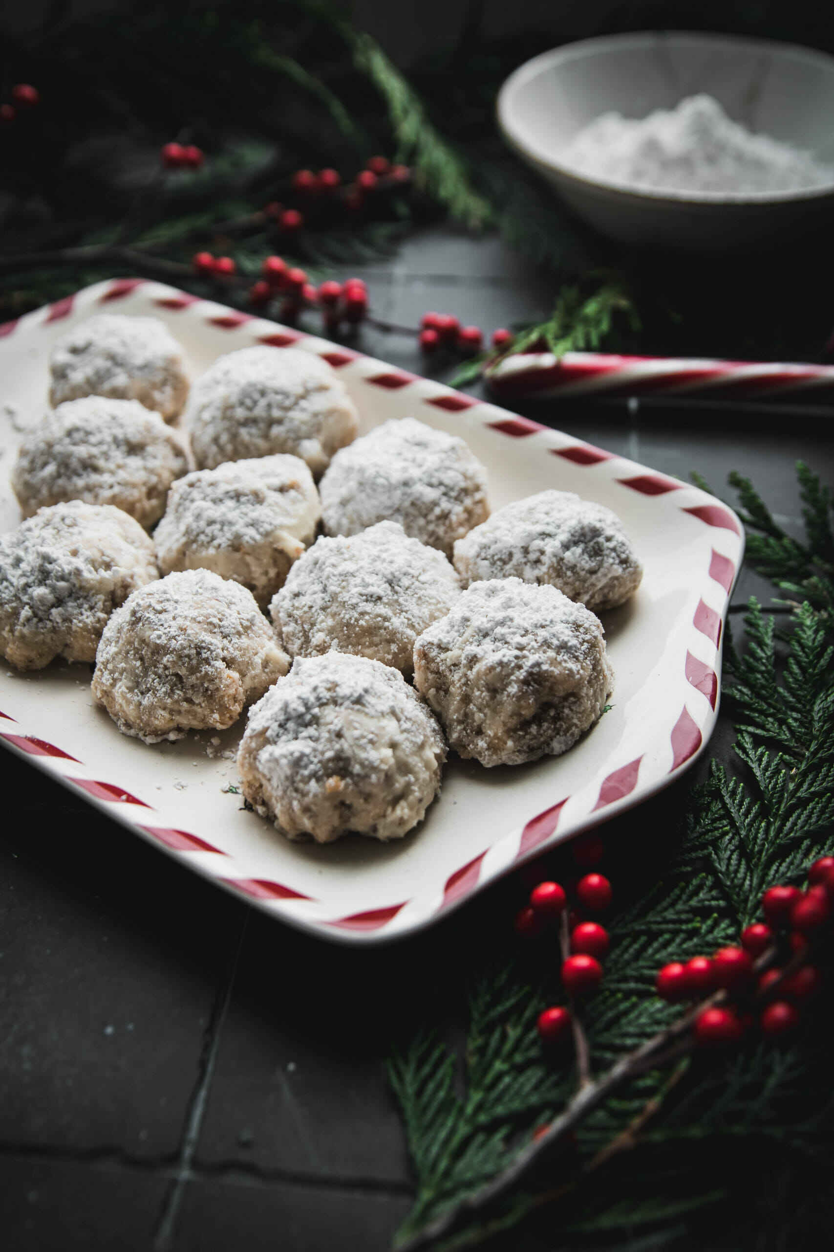 Toasted Walnut Snowballs – Garlic Head