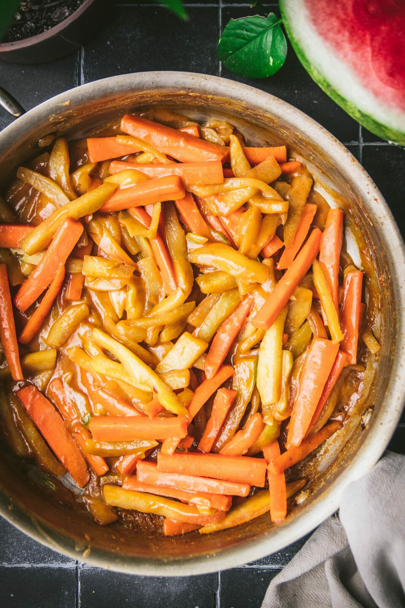 Watermelon Rind Stir Fry – Garlic Head