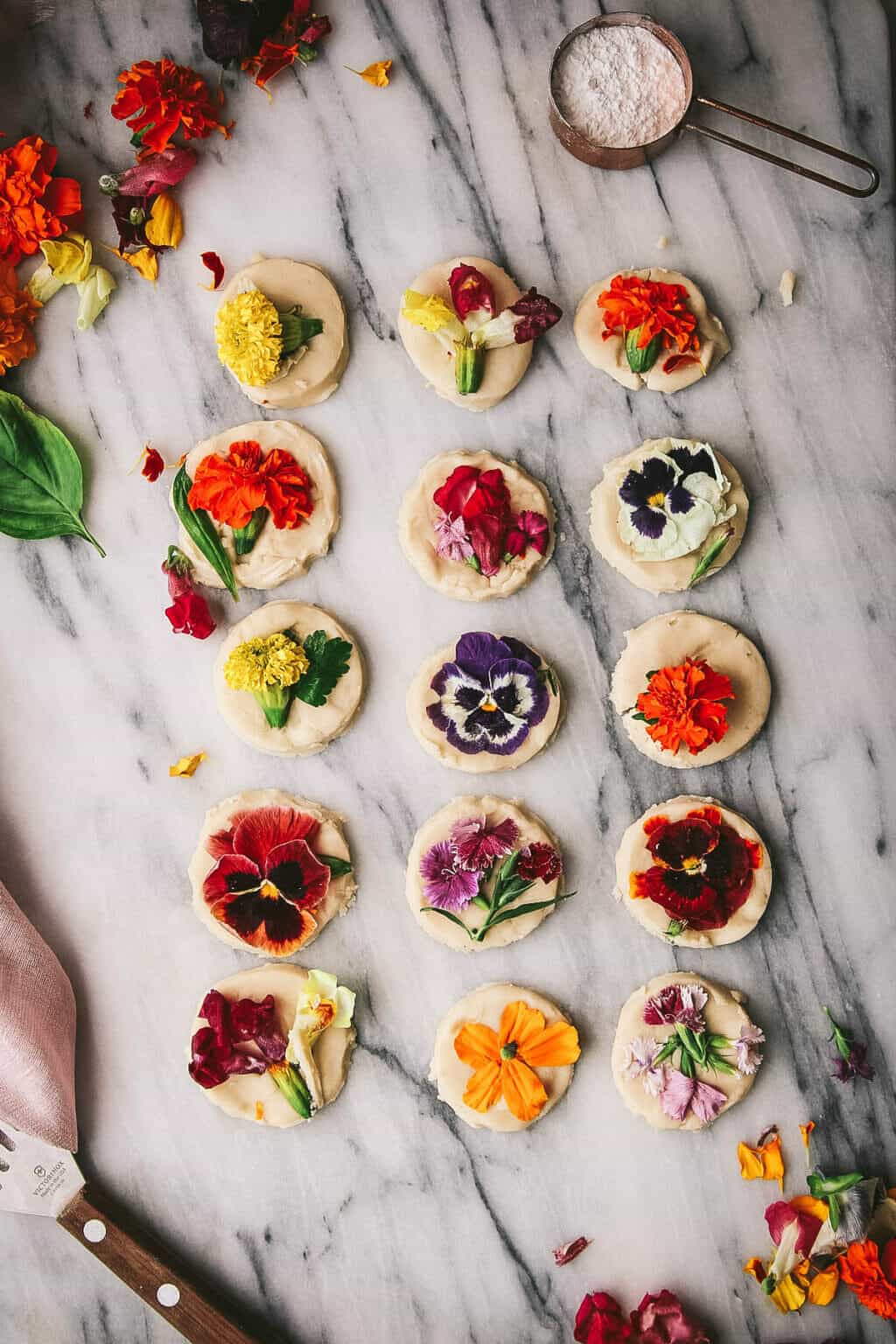 Flower Shortbread Cookies – Garlic Head